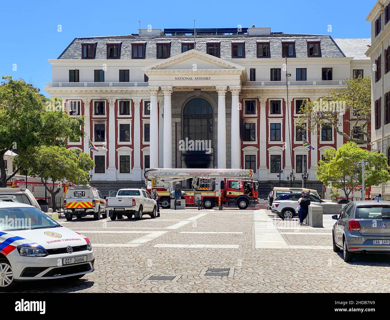 South African Parliament in Cape Town Stock Photo - Alamy