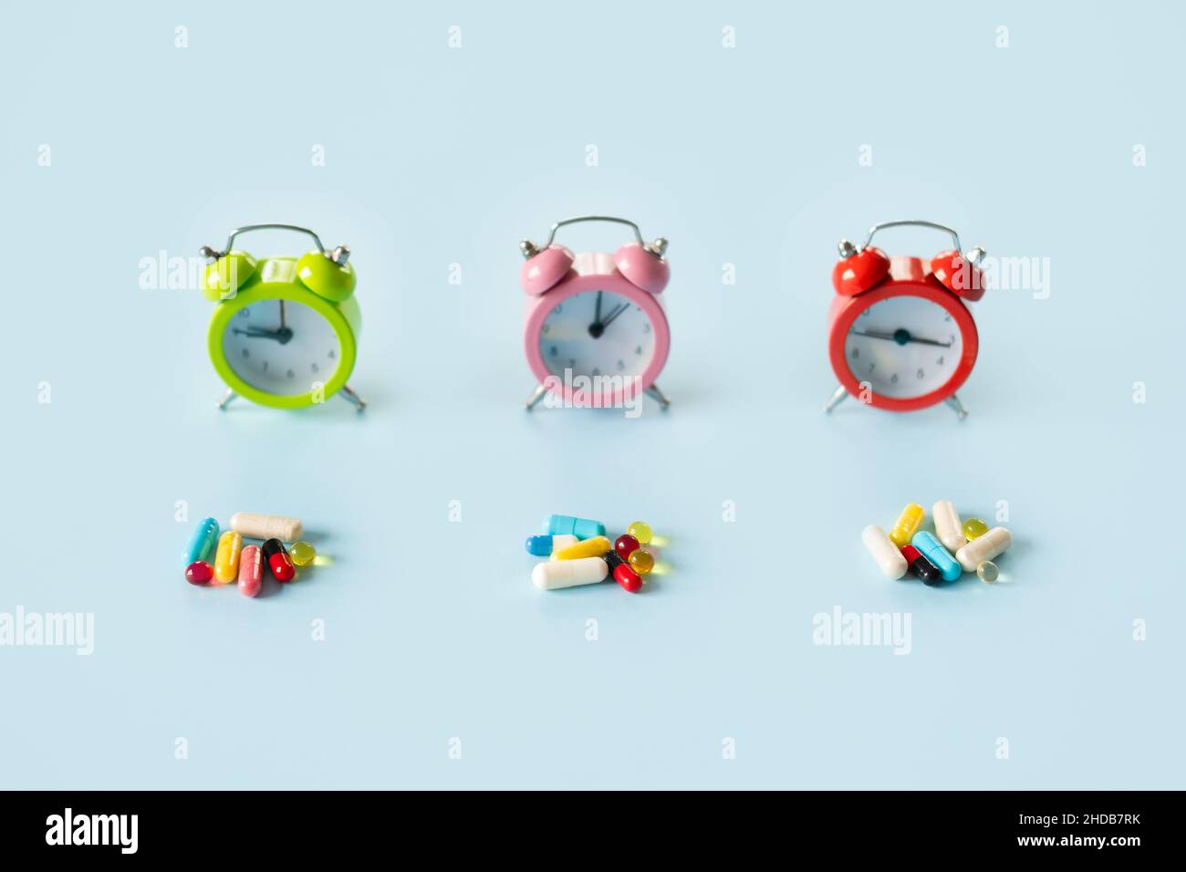 Medication Reminders. Pills, drugs work bedtime, schedule. Time to take ...