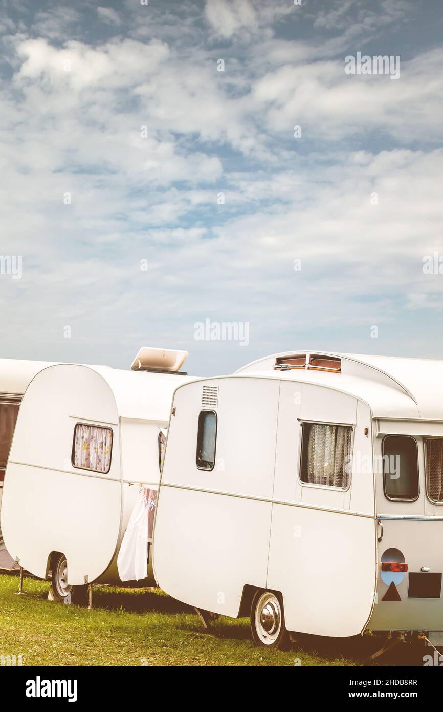 Caravans retro hi-res stock photography and images - Alamy