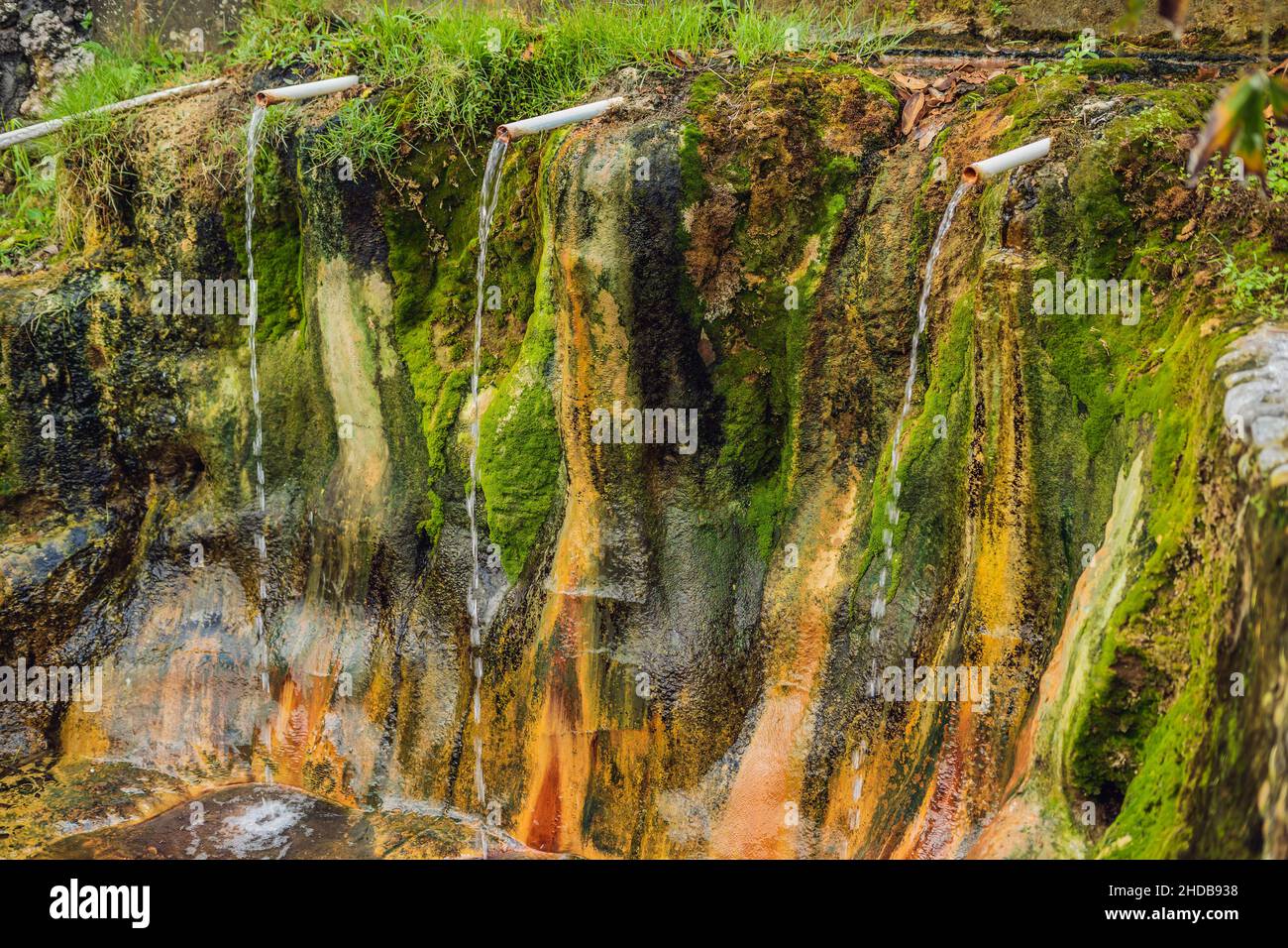 Belulang Hot Springs in Bali, Village Mengesta, Penebel District ...