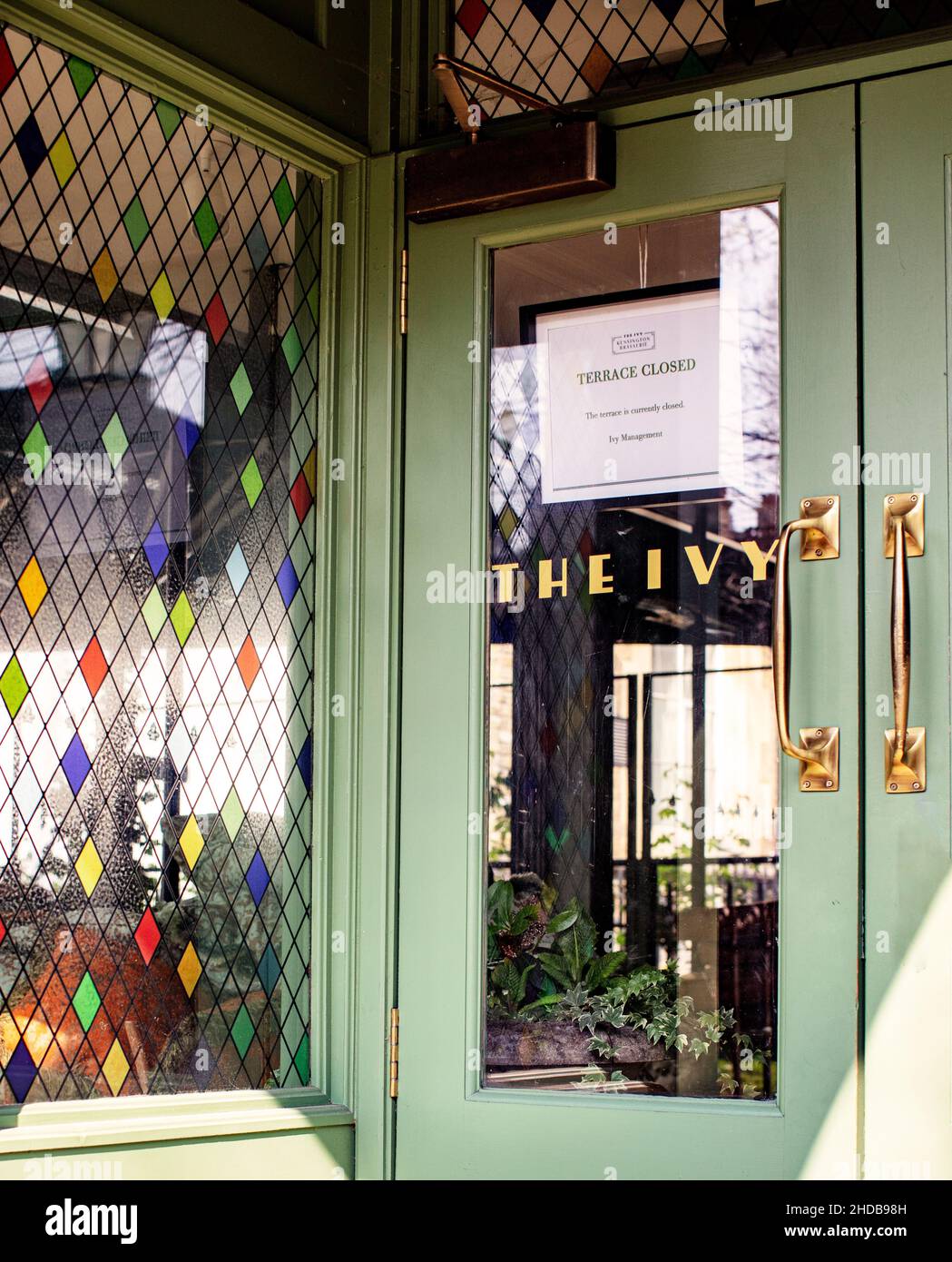The Ivy, an upmarket restaurant in central London Stock Photo - Alamy