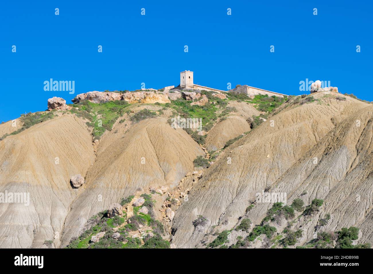 Clay cliffs malta hi-res stock photography and images - Alamy