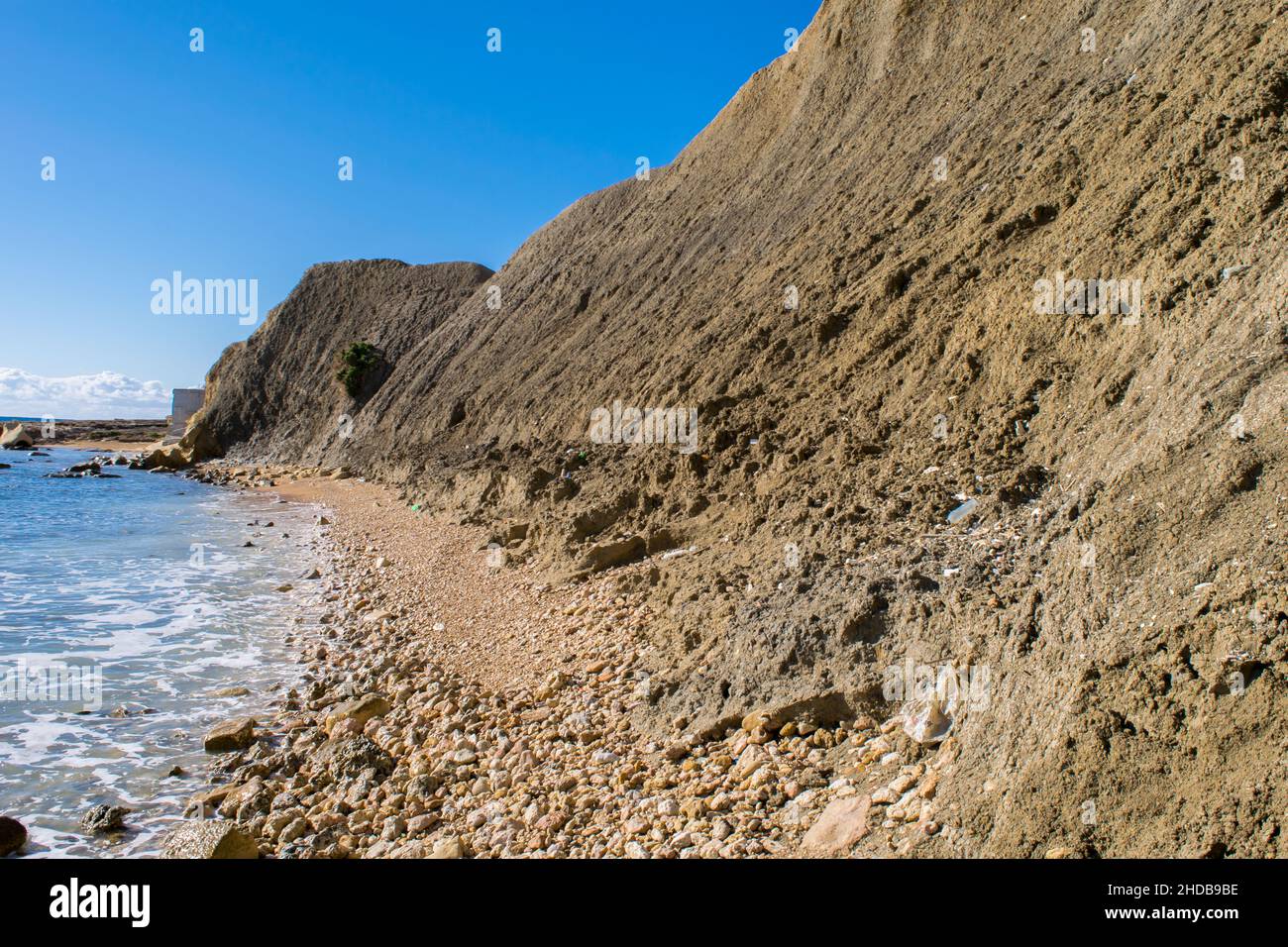 Clay cliffs malta hi-res stock photography and images - Alamy