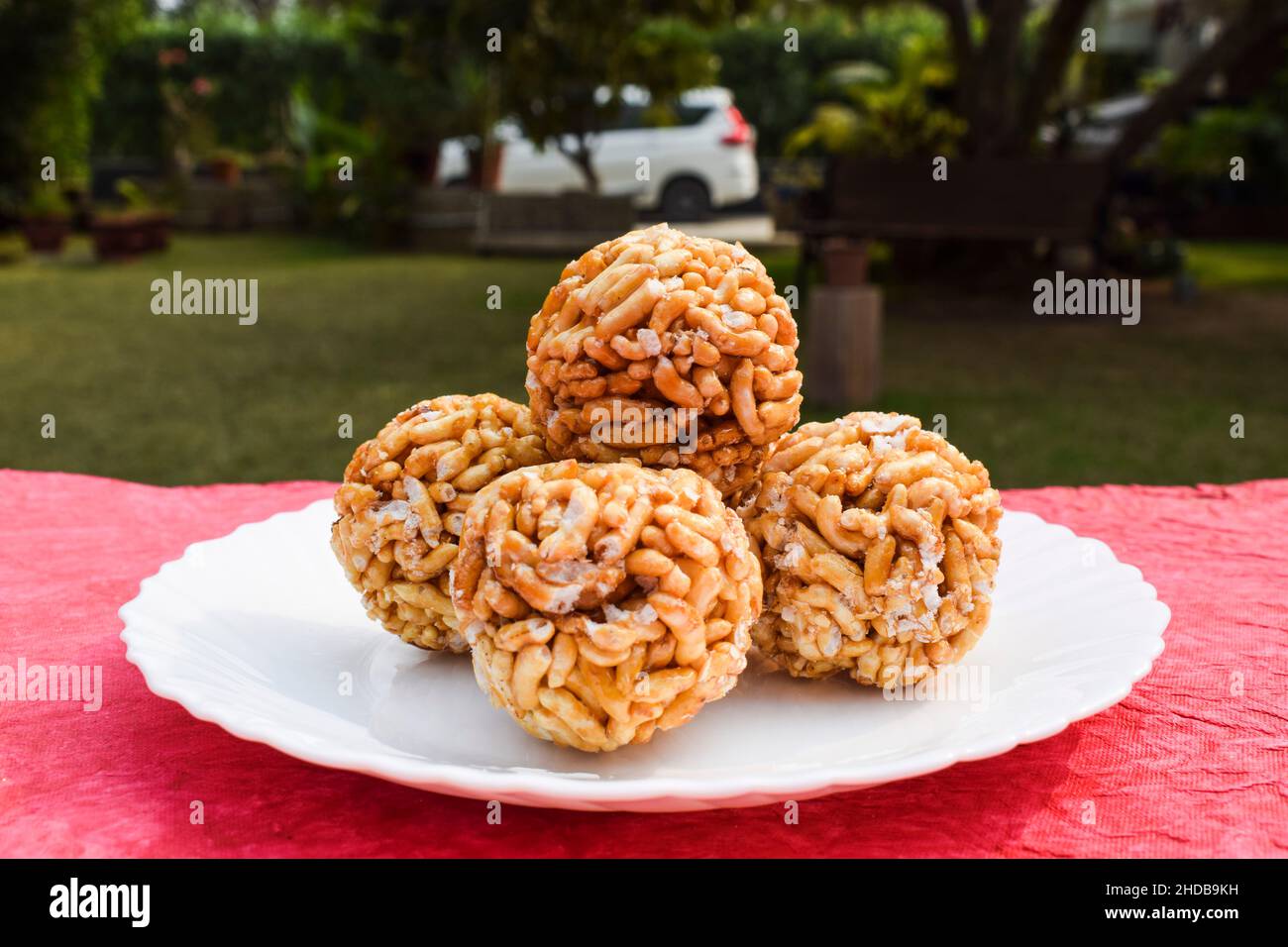 Puffed rice dumplings hi-res stock photography and images - Alamy