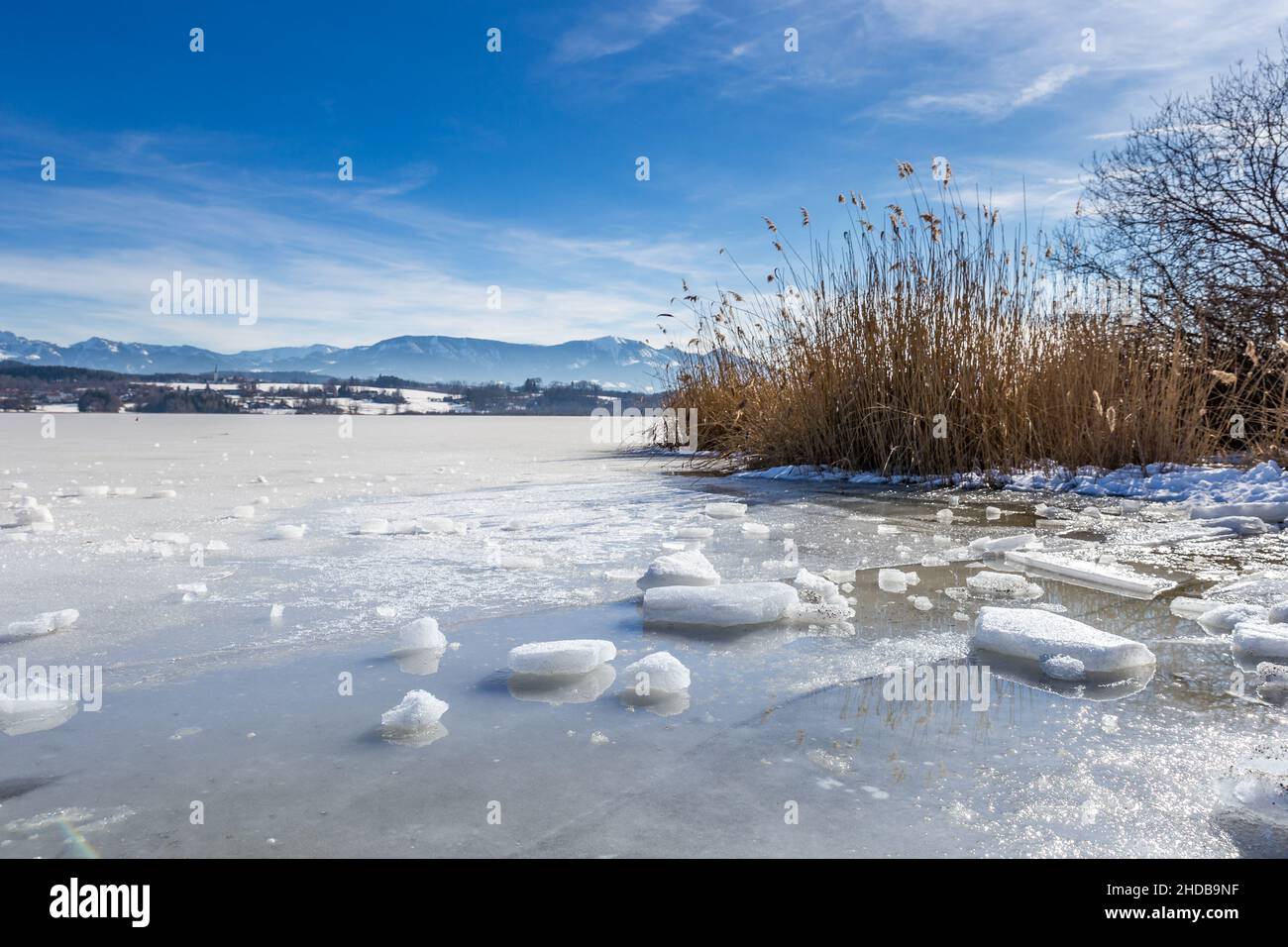 Simssee winter hi-res stock photography and images - Alamy