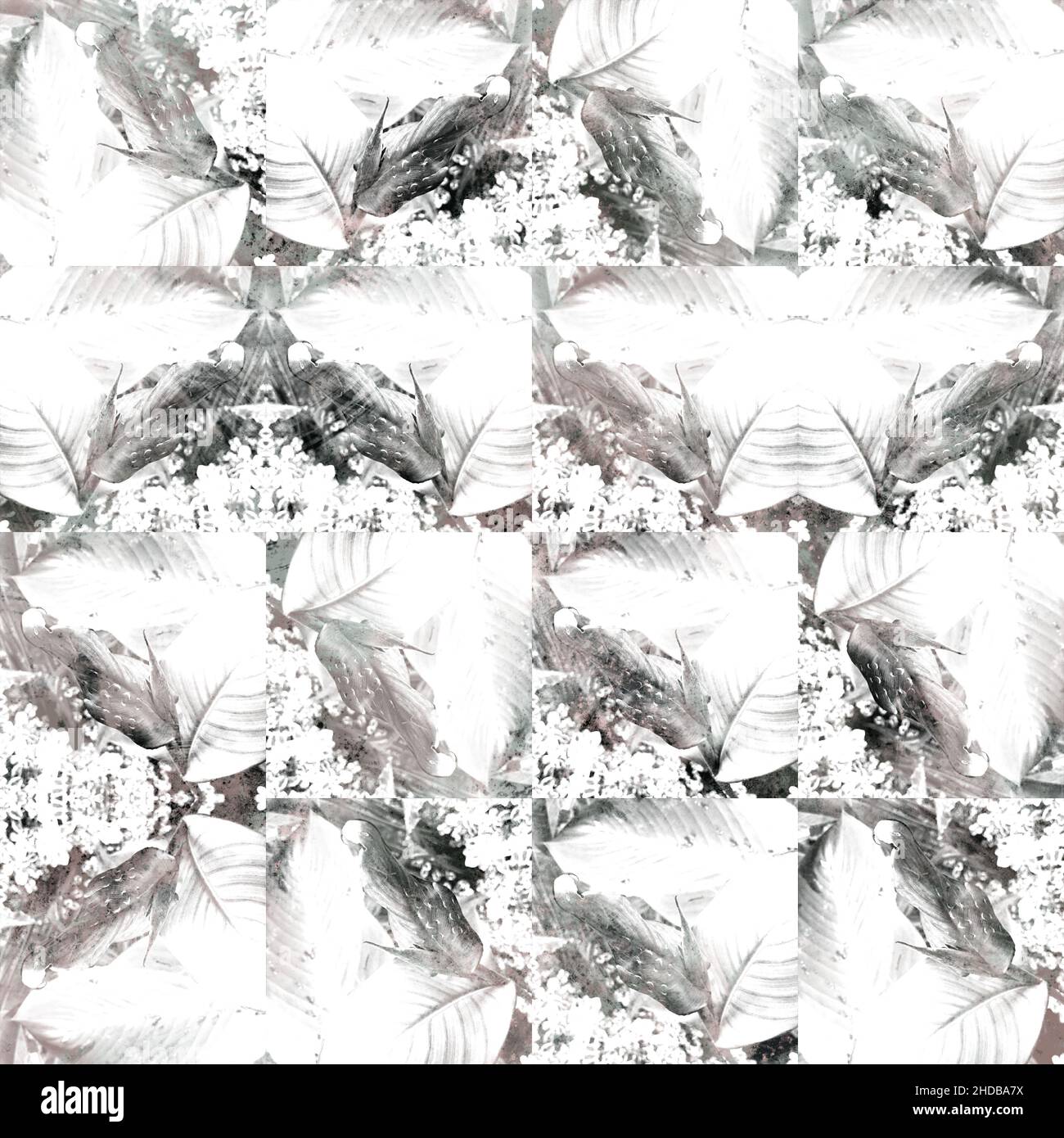 Seamless neutral and white grungy classic abstract surface pattern ...
