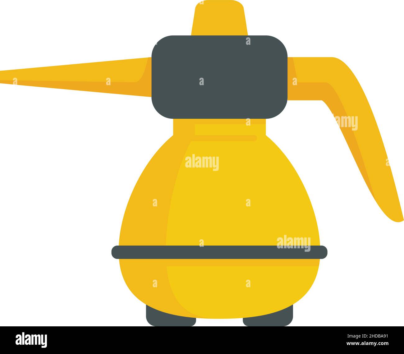 Wash steam cleaner icon. Flat illustration of Wash steam cleaner vector ...