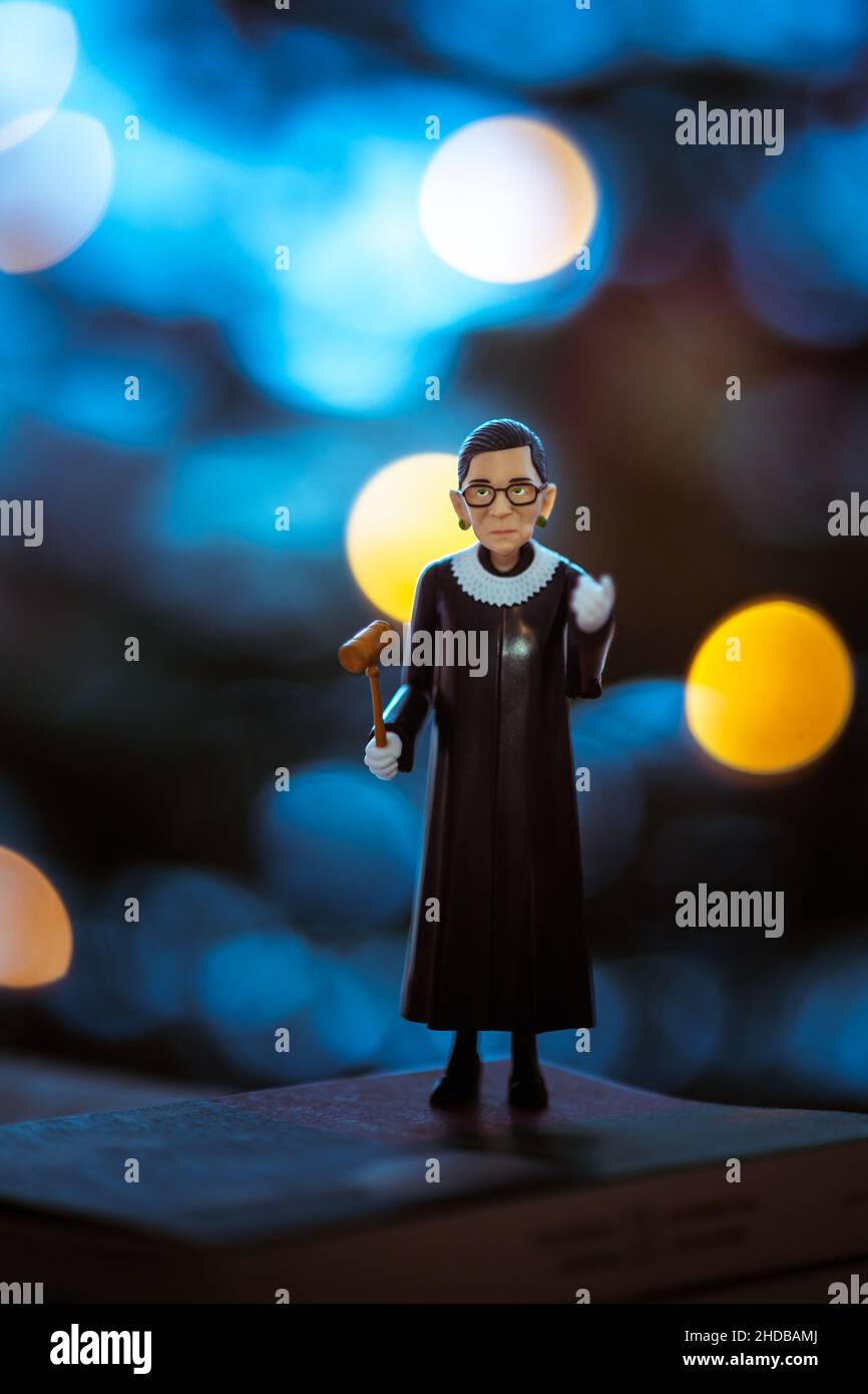 Judge Ruth Bader Ginsburg Stock Photo - Alamy