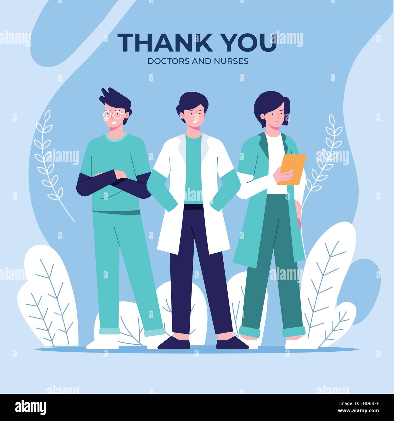 Medical personnel Stock Vector Images - Alamy