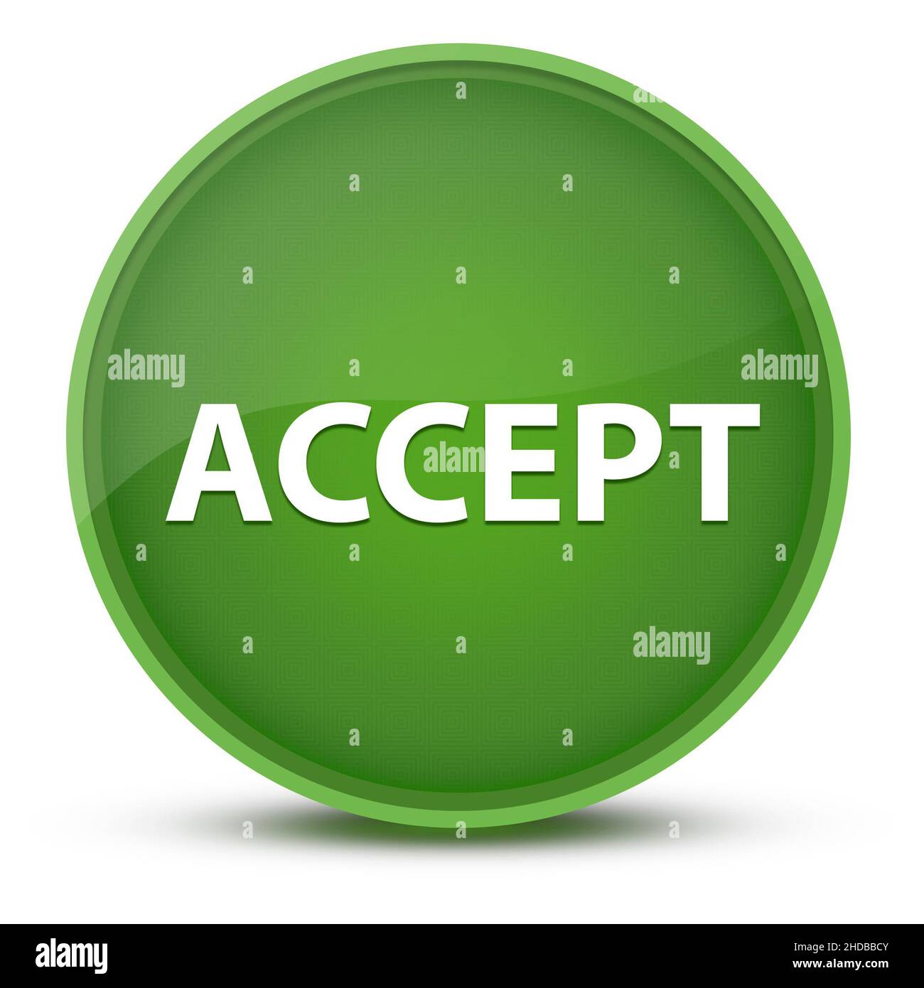 Accept luxurious glossy green round button abstract illustration Stock ... Accept luxurious glossy green round button abstract illustration Stock ...