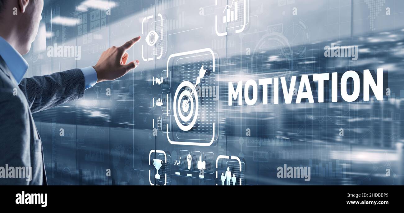 Motivation personality development concept. Achieving any goals Stock ...