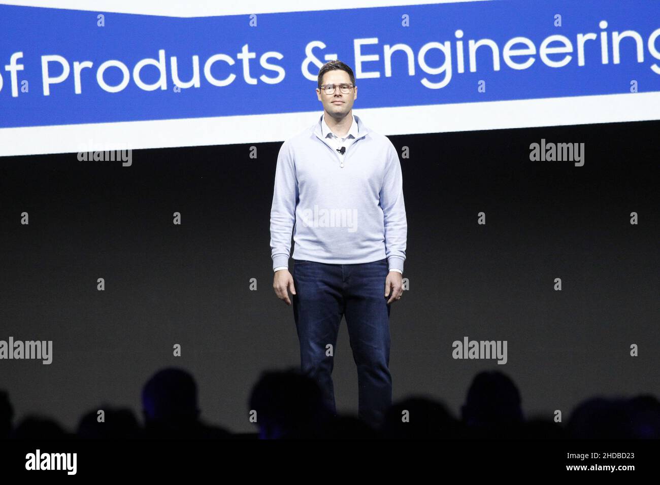 Las Vegas, United States. 05th Jan, 2022. Mark Benson, Head of Products ...