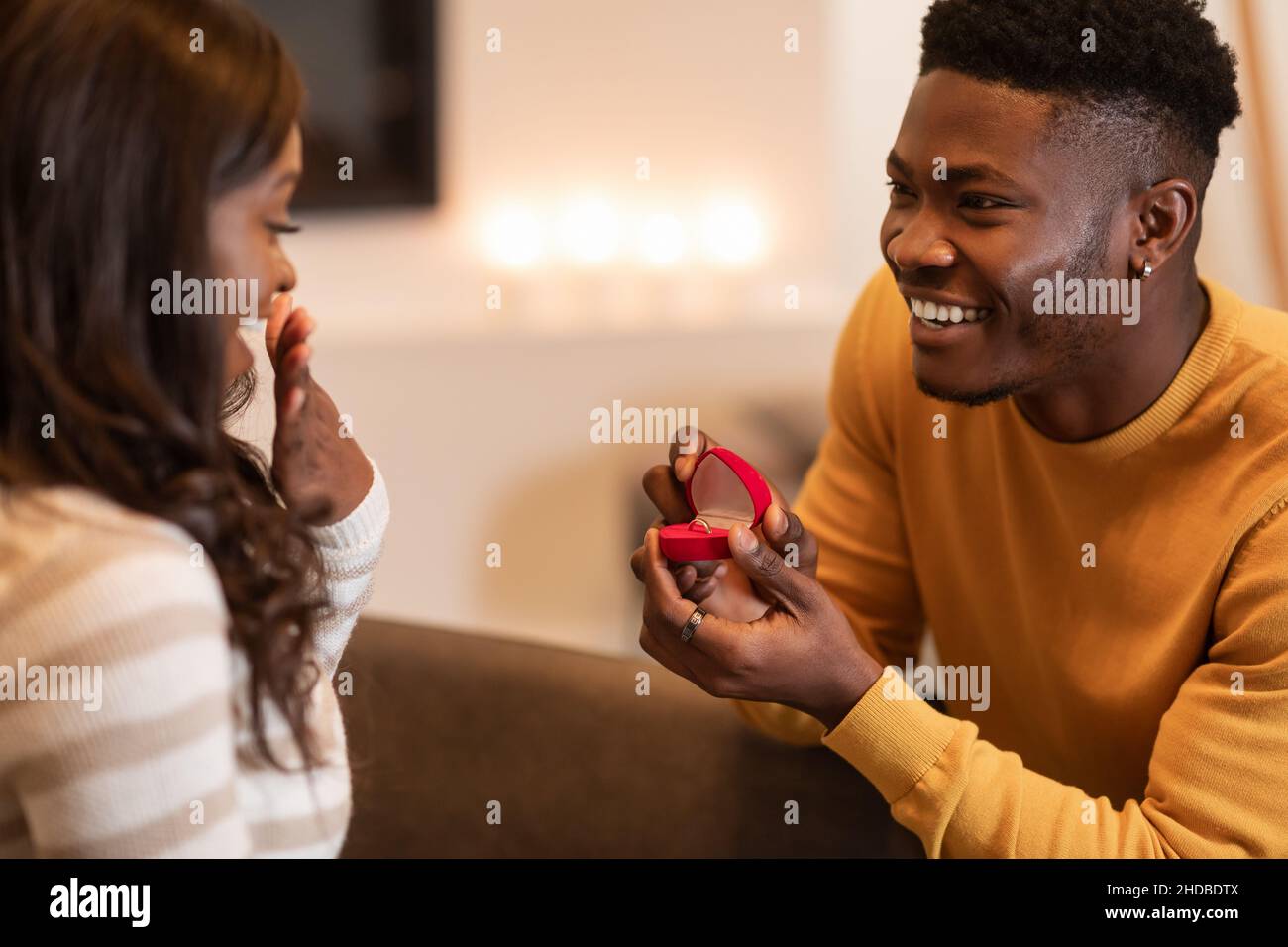 Young man engagement ring hi-res stock photography and images - Alamy