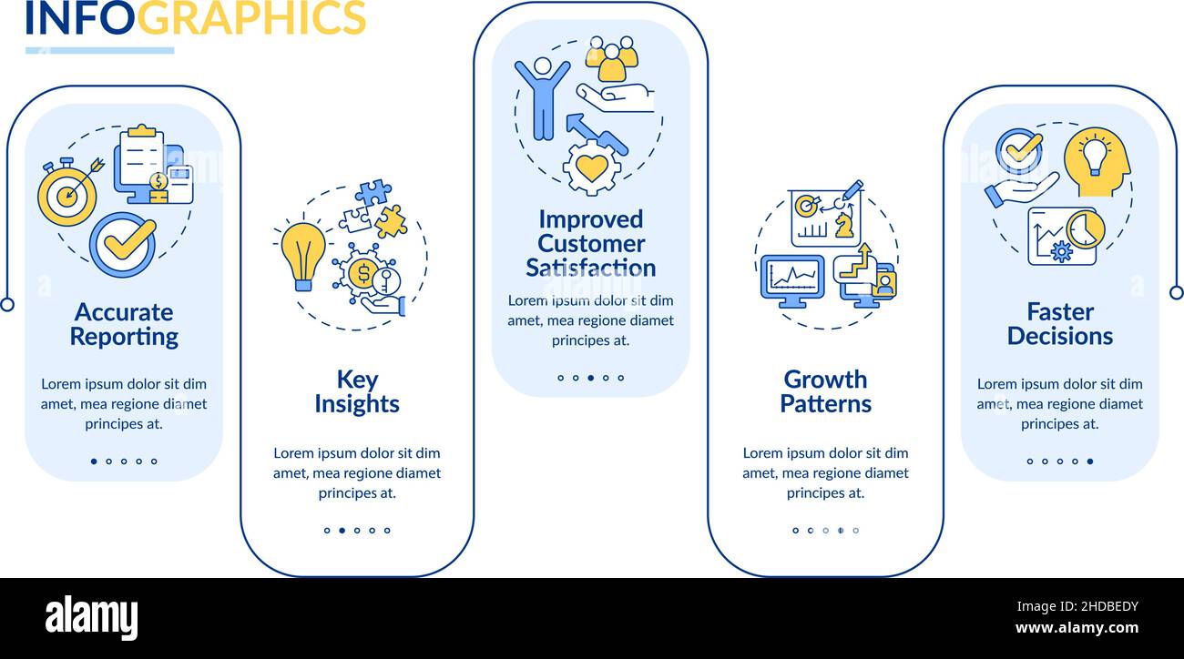 Business tools benefits rectangle infographic template Stock Vector Image & Art - Alamy