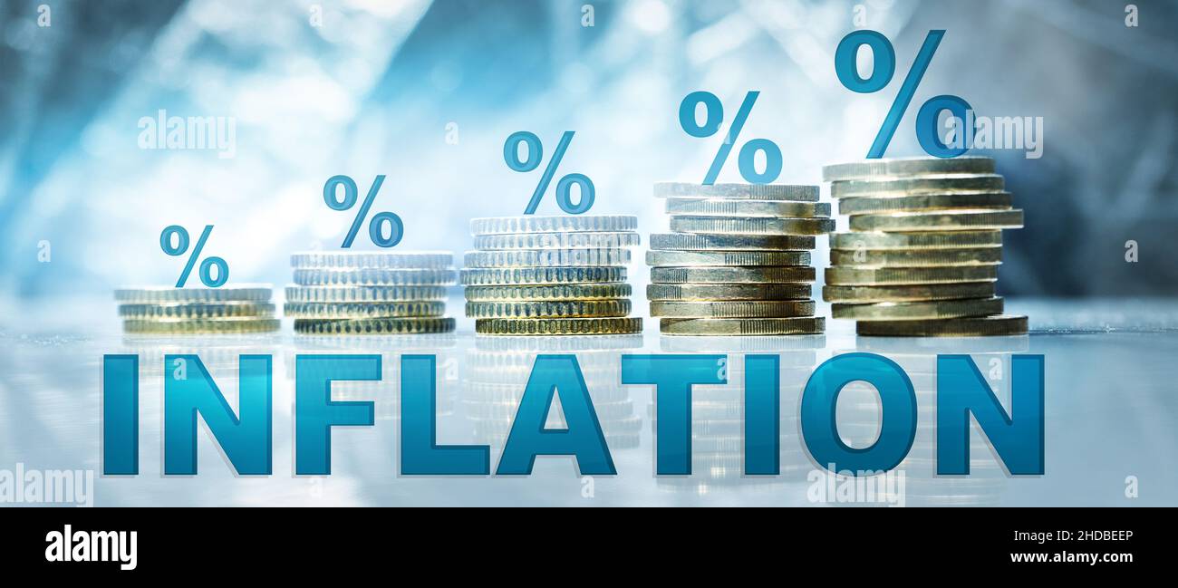 Money Inflation Prices Rise Stock Photo - Alamy