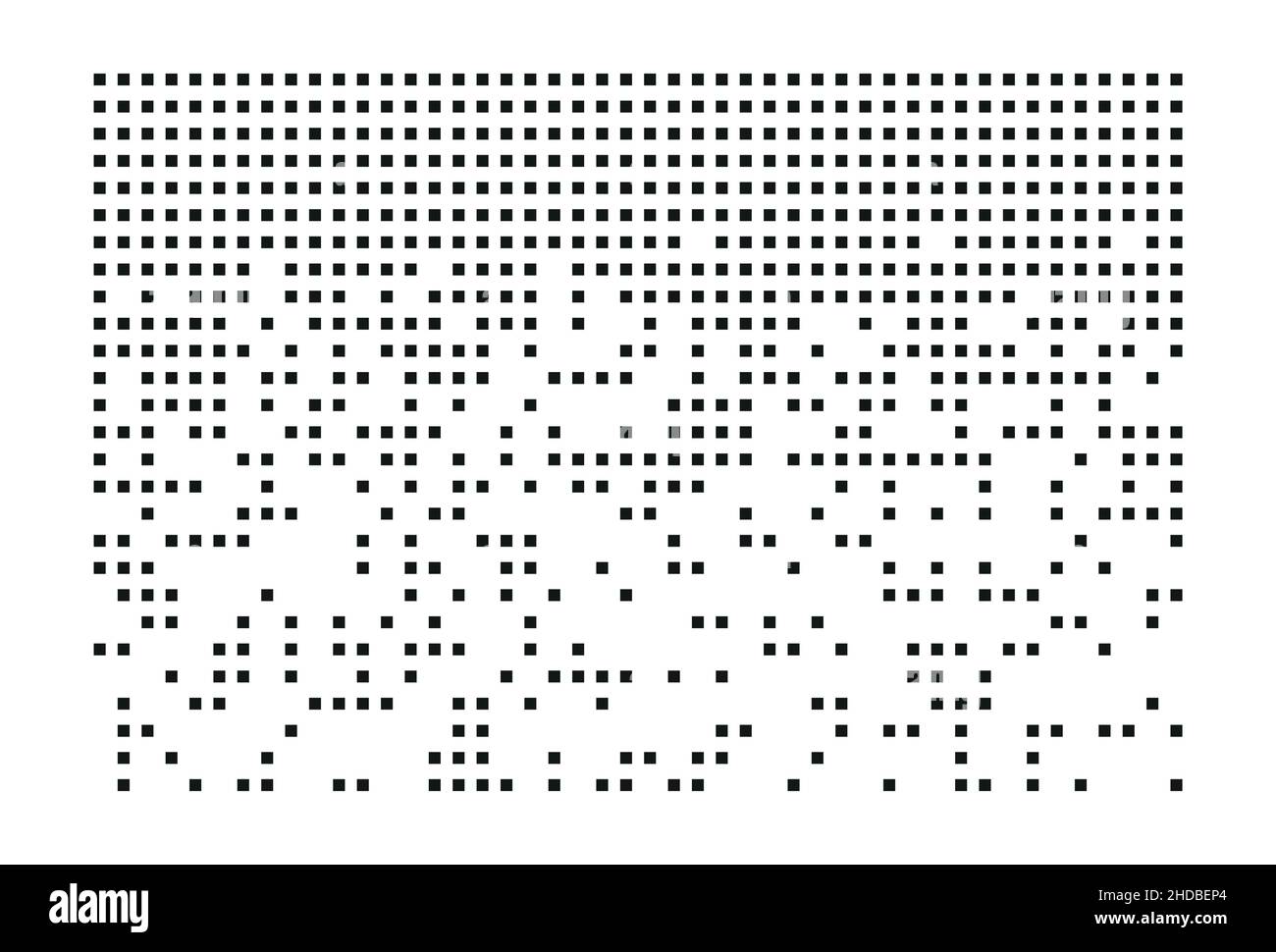 Pixel pattern movement Cut Out Stock Images & Pictures - Alamy