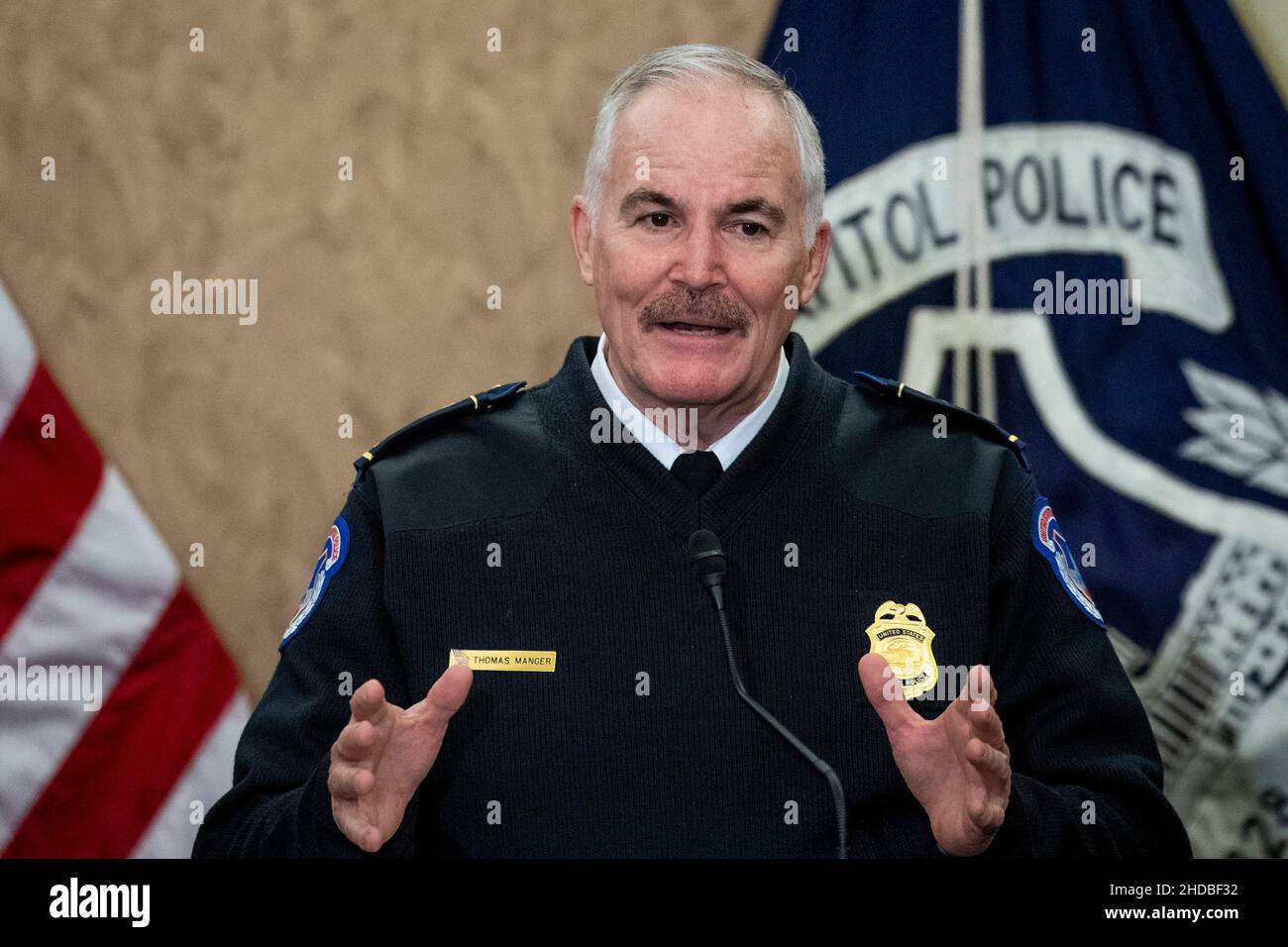 Us capitol united states capitol police chief j thomas manger hi-res ...