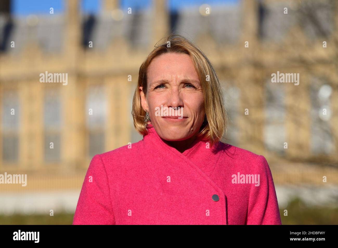 London, UK. 5th Jan, 2022. Helen Morgan MP (LibDem: North Shropshire ...