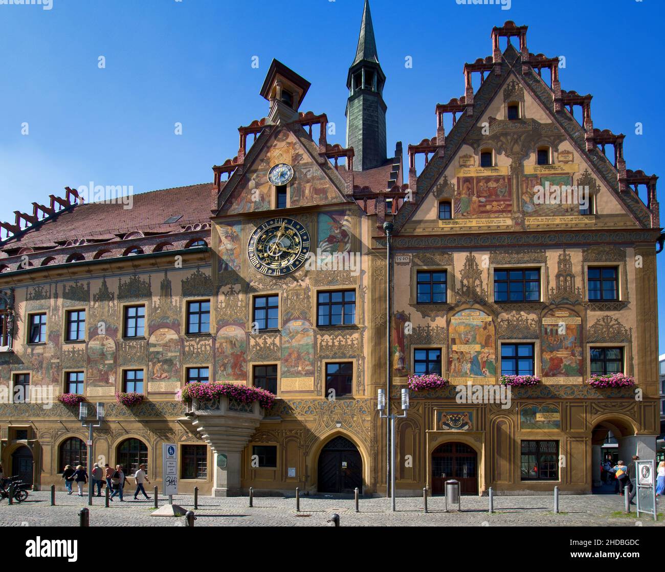 Ulm's town hall is one of the city's most outstanding architectural ...