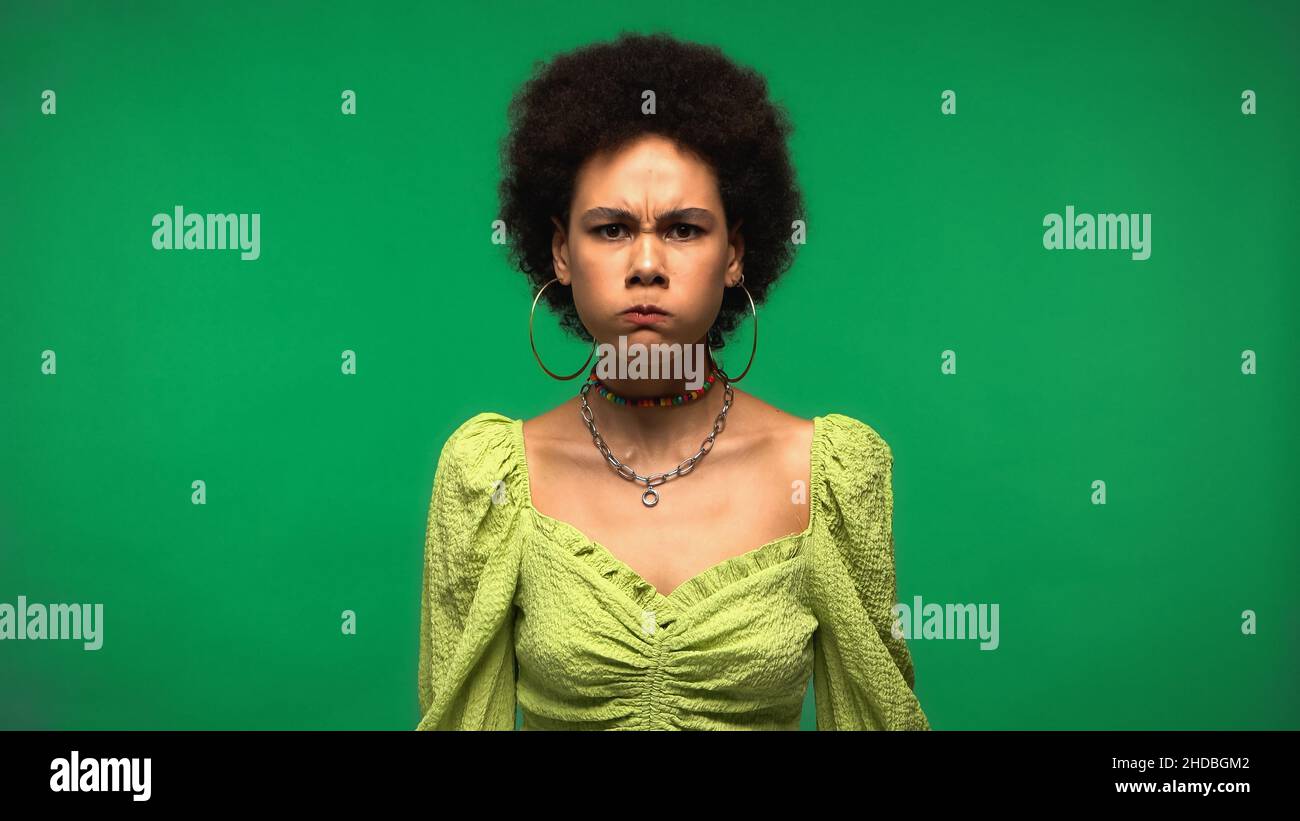 Woman cheeks puffing hi-res stock photography and images - Alamy