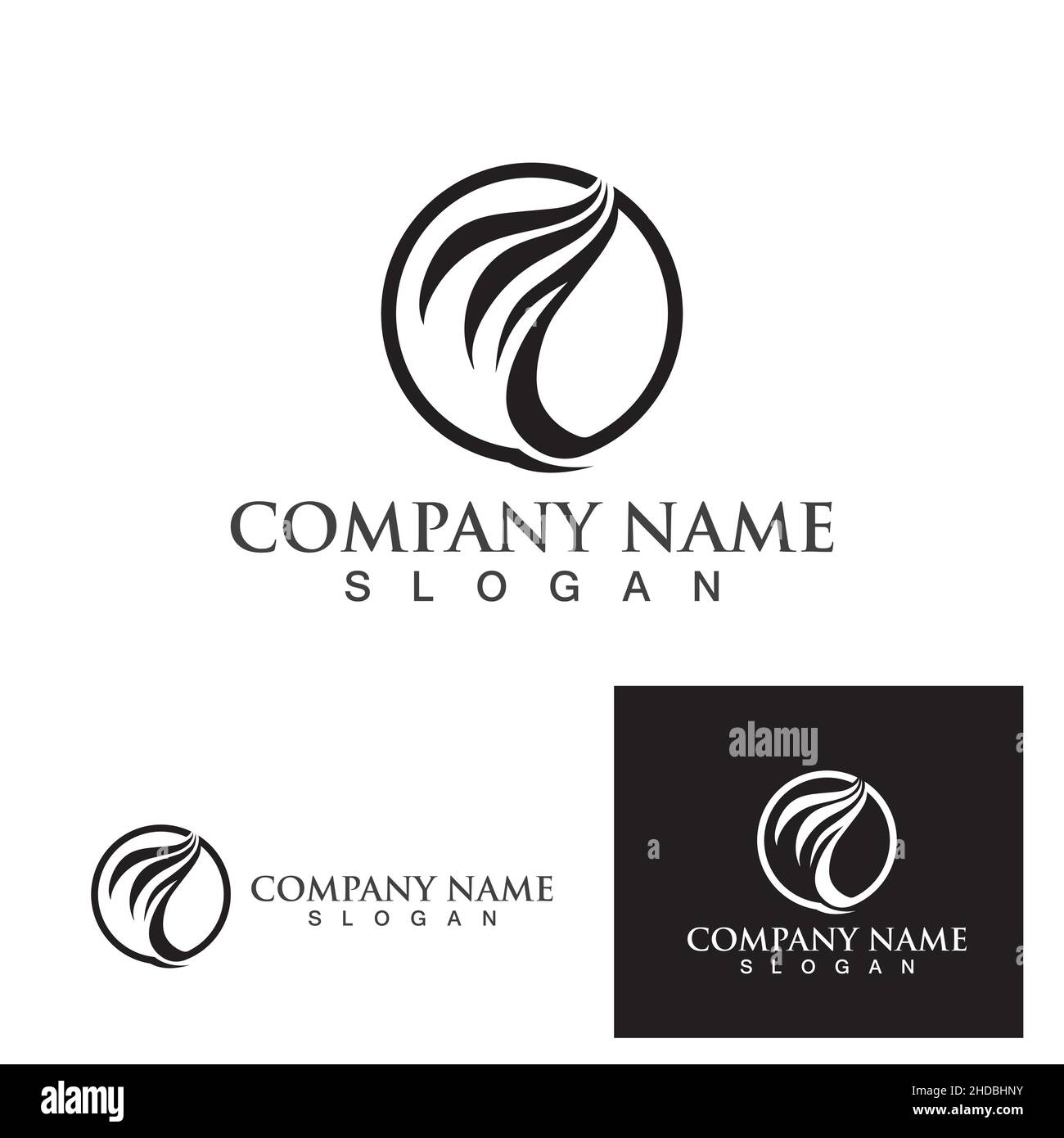 style haircut women's salon icon vector illustration design Stock ...