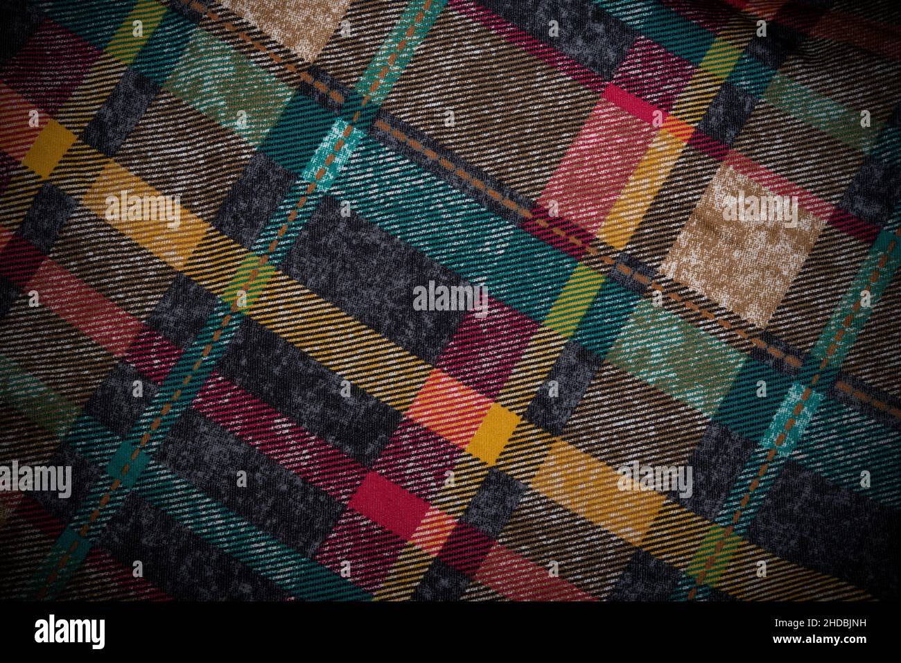 Multi colored fabric background closeup view Stock Photo - Alamy