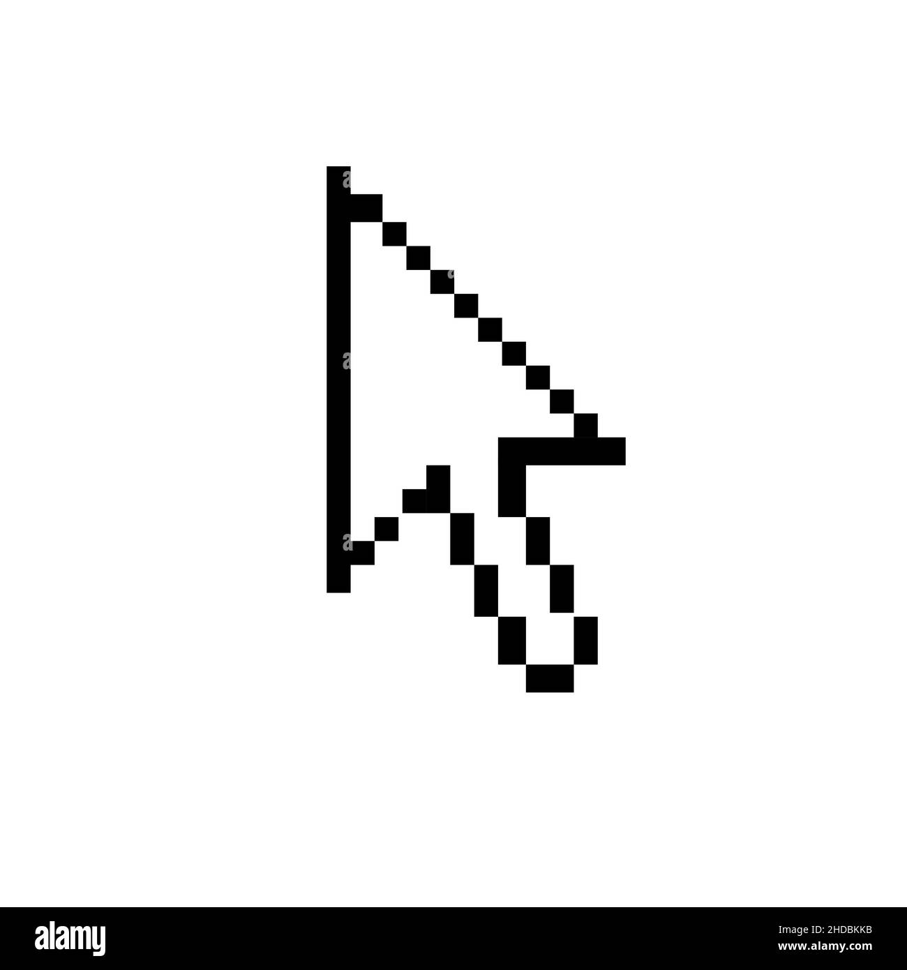 Old mouse cursor Stock Vector Images - Alamy