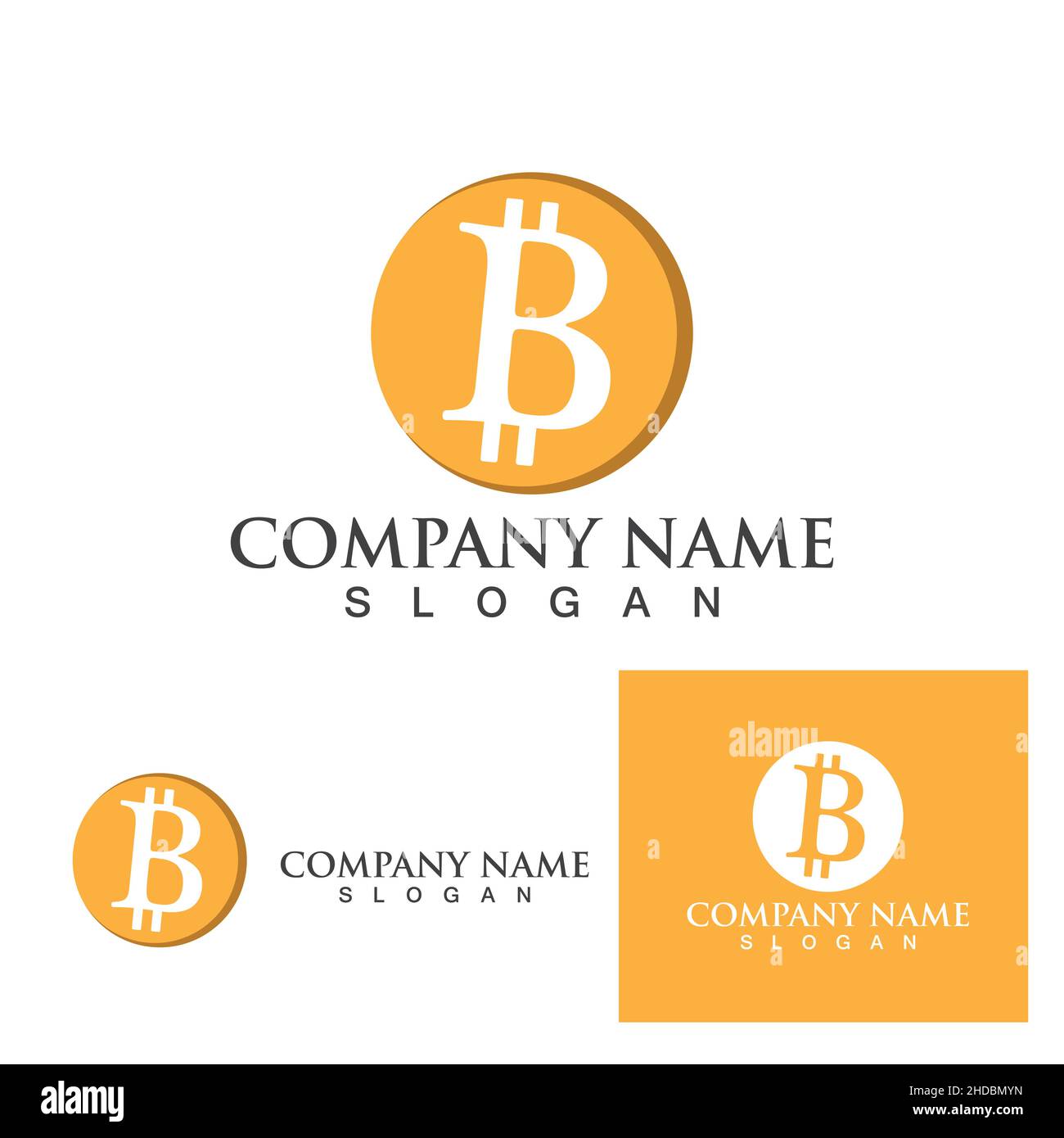 Bitcoin coin logo and symbol vector eps Stock Vector Image & Art - Alamy