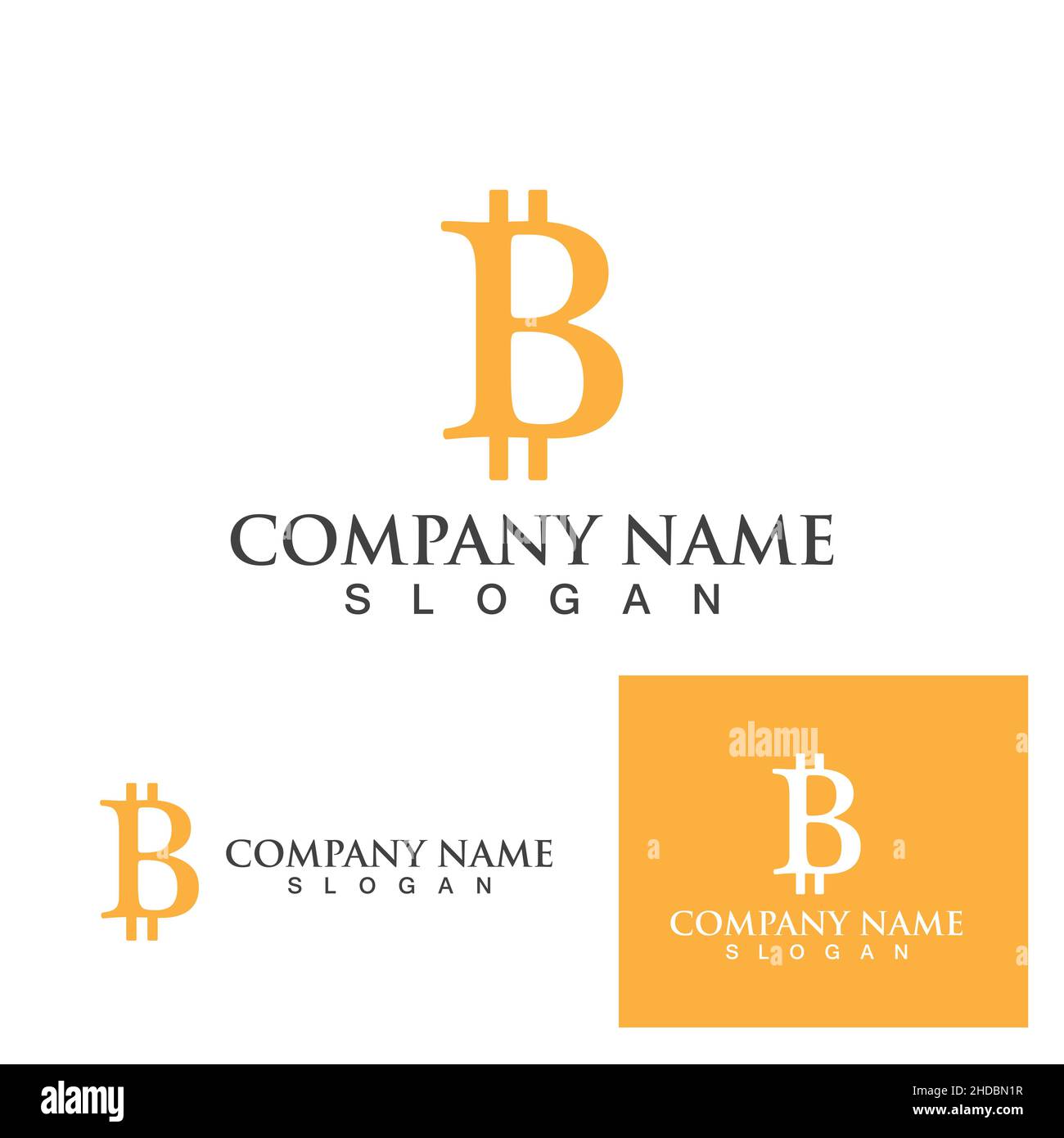 Bitcoin coin logo and symbol vector eps Stock Vector Image & Art - Alamy
