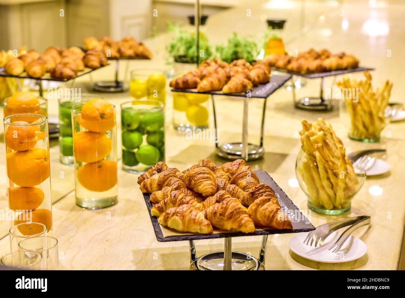 Closeup delicious assorted pastries hi-res stock photography and images - Alamy