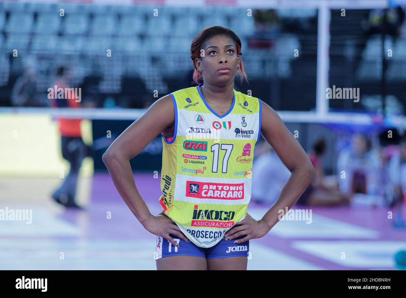 Palazzo dello Sport, Rome, Italy, January 05, 2022, Miriam Sylla ...