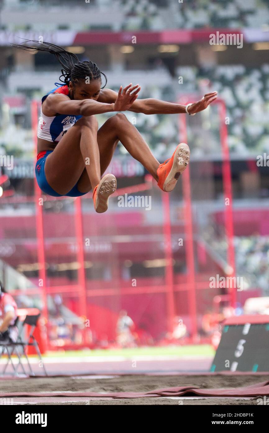 Womens long jump final hi-res stock photography and images - Alamy