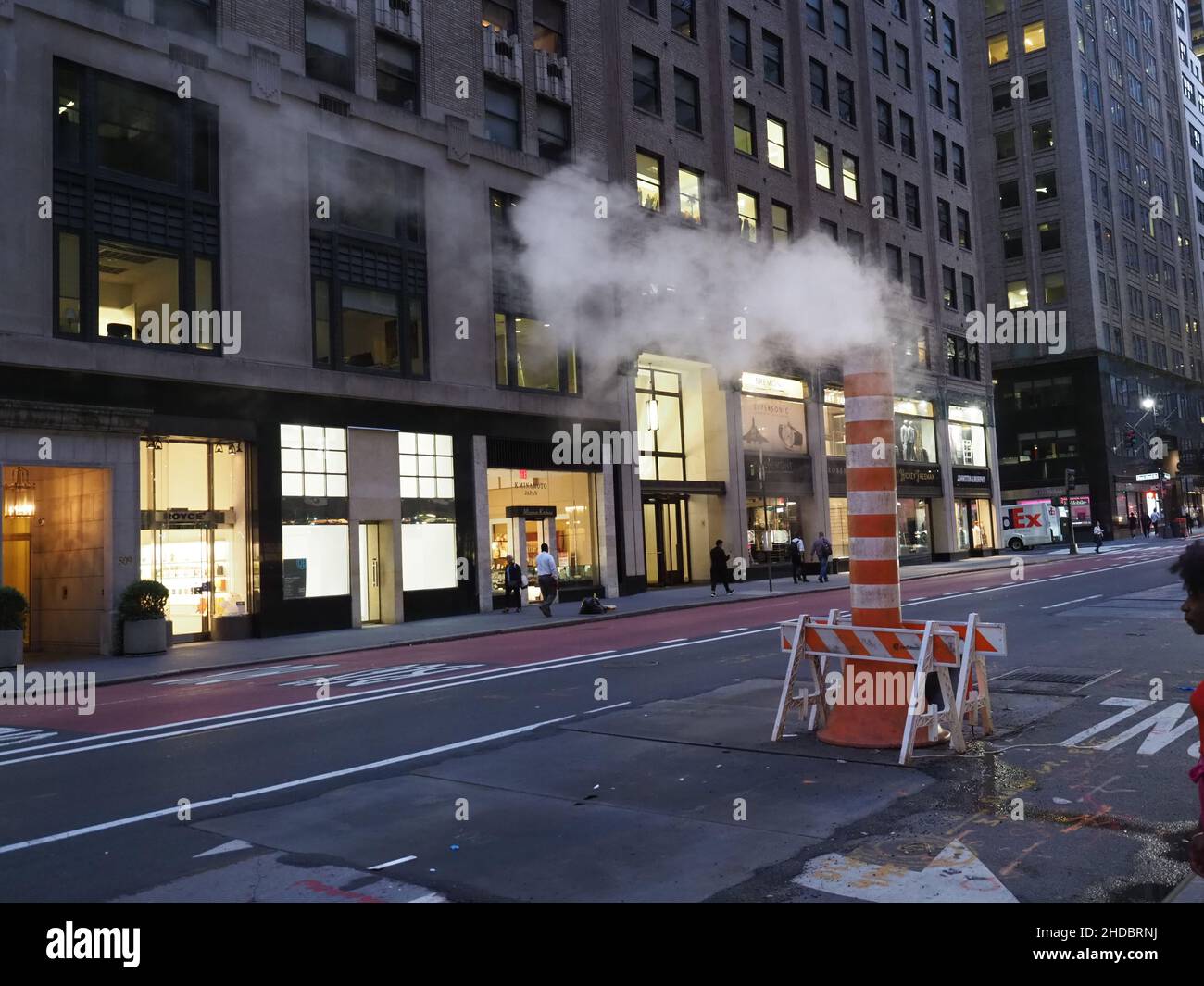 Steam stack near Madison Avenue Stock Photo - Alamy