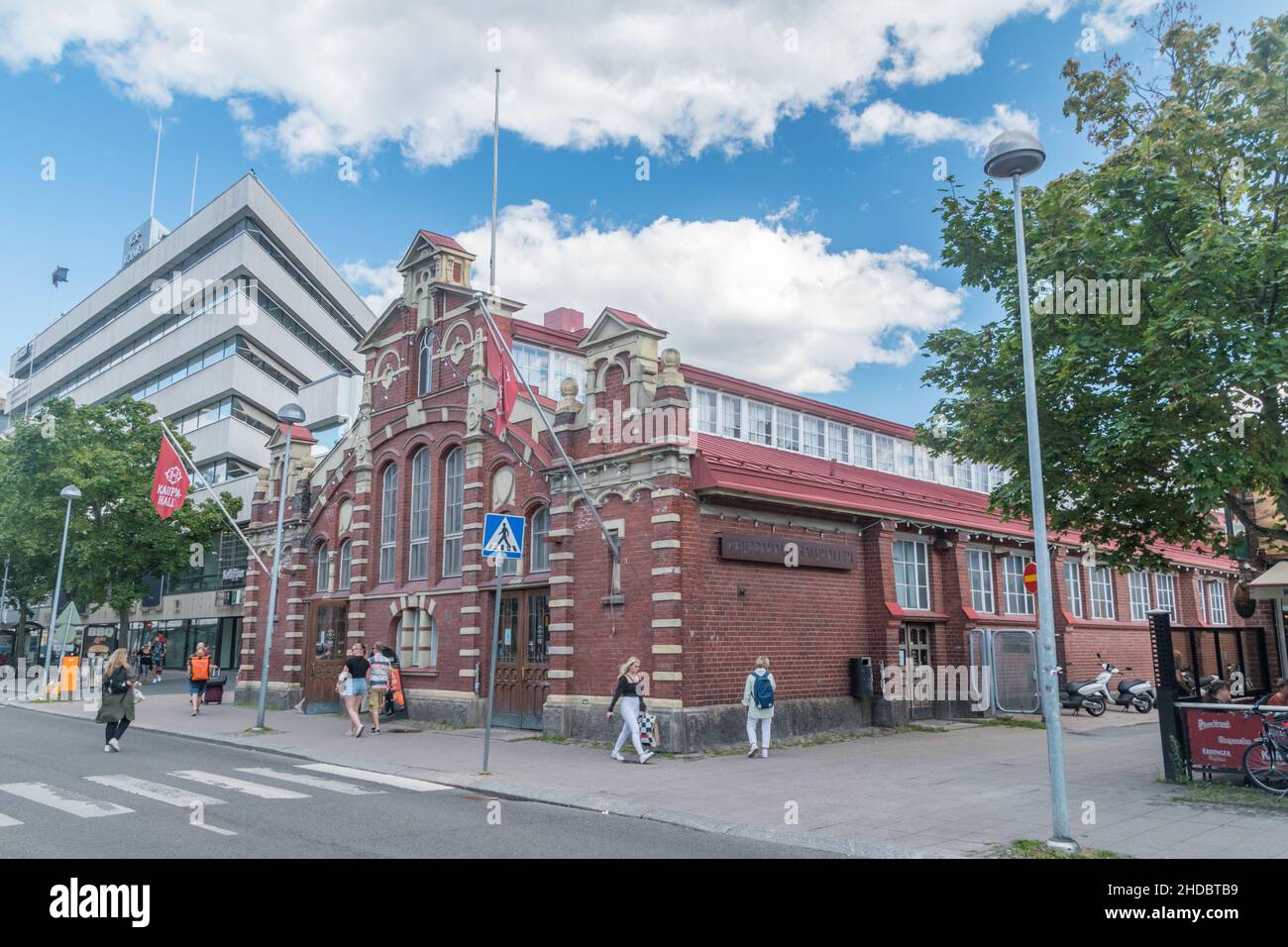 Turku, Finland - August 6, 2021: Turku, Finland - August 6, 2021: Turku ...