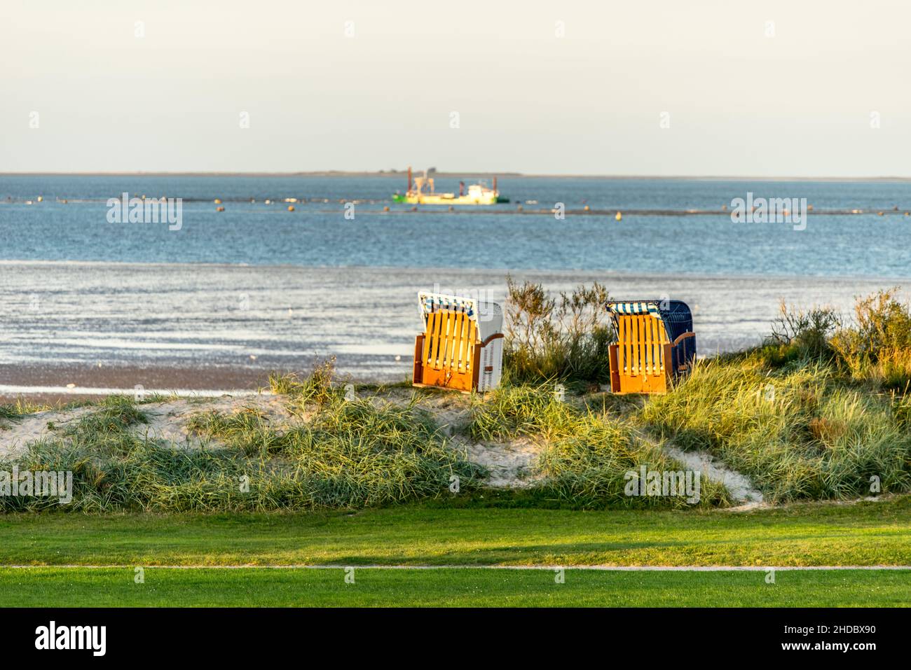 Hooksiel - Am Strand Stock Photo - Alamy