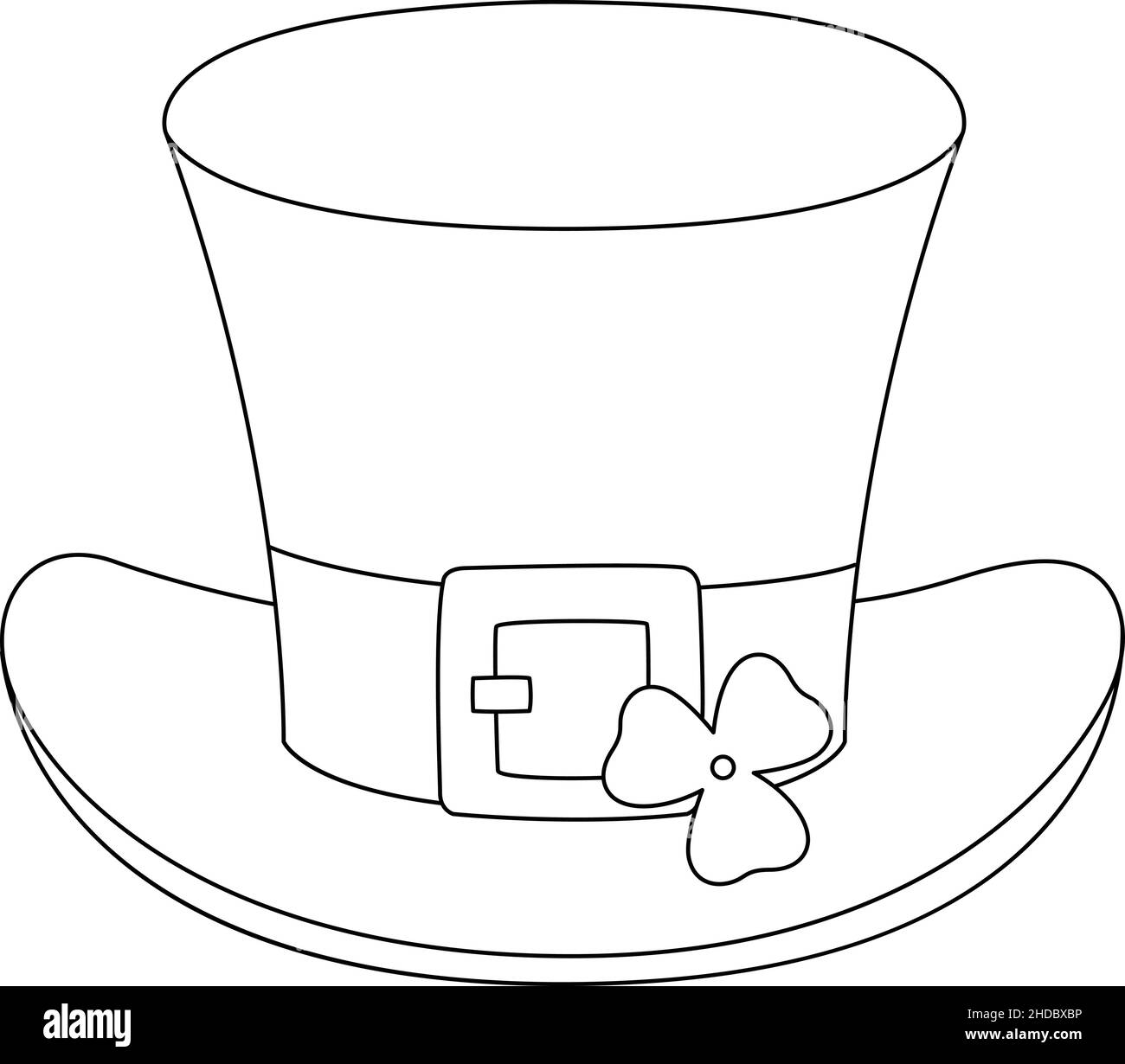 Irish Hat Coloring Pages