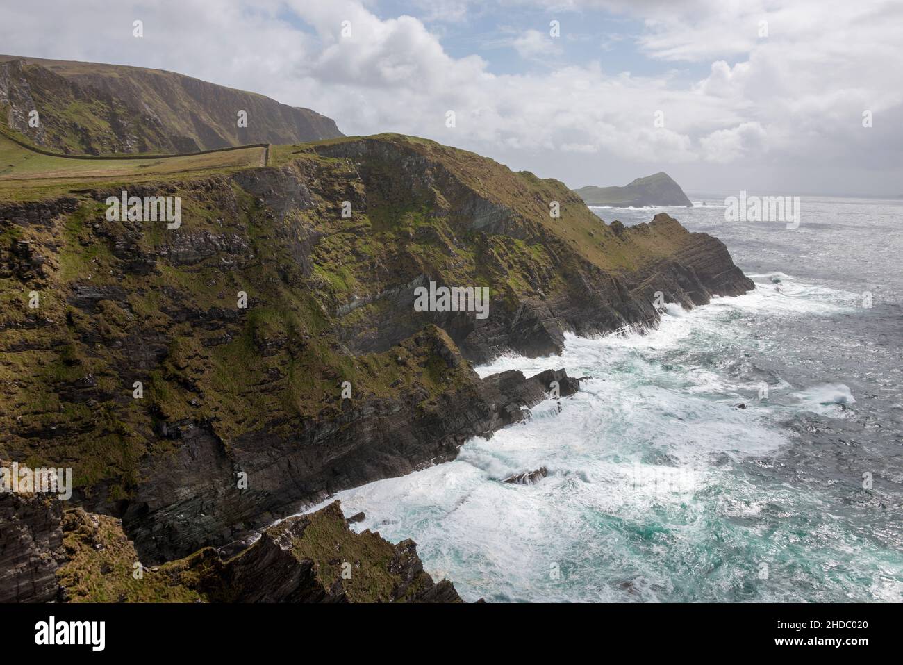 Kerry Cliffs, Portmagee, The Skellig Ring, Ireland, Great Britain ...