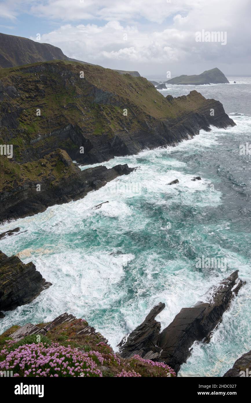 Kerry Cliffs, Portmagee, The Skellig Ring, Ireland, Great Britain ...