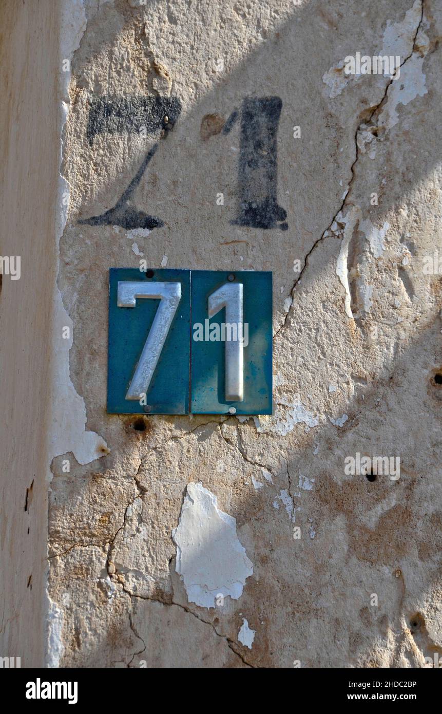 Number 71 hi-res stock photography and images - Alamy