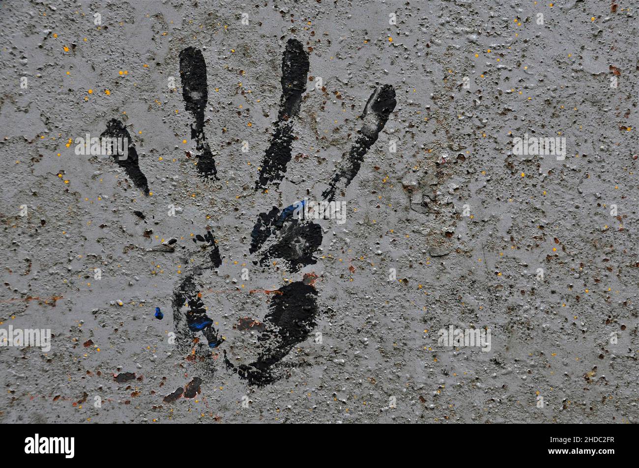 Handprint paint hi-res stock photography and images - Alamy