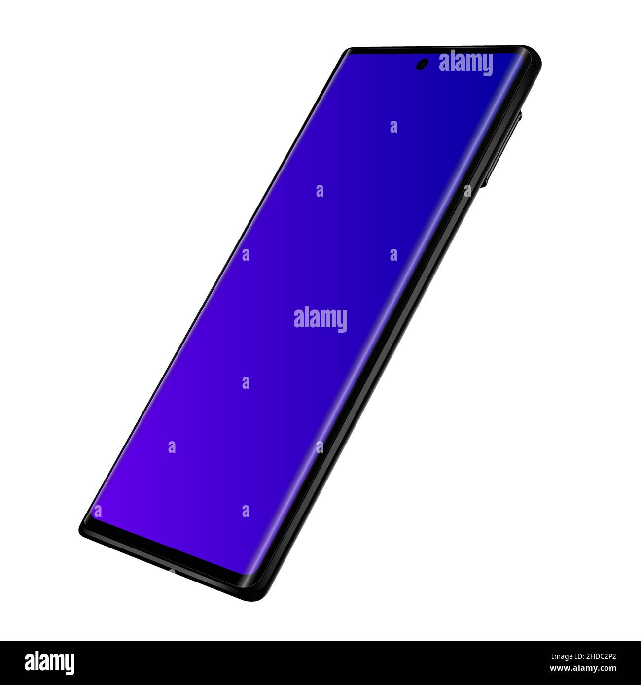 3d Realistic Smartphone Pixel Pro Mockup. Diagonal angle. Vector ...