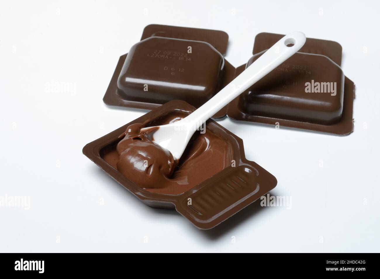 Nutella in breakfast portion, hazelnut chocolate cream Stock Photo - Alamy