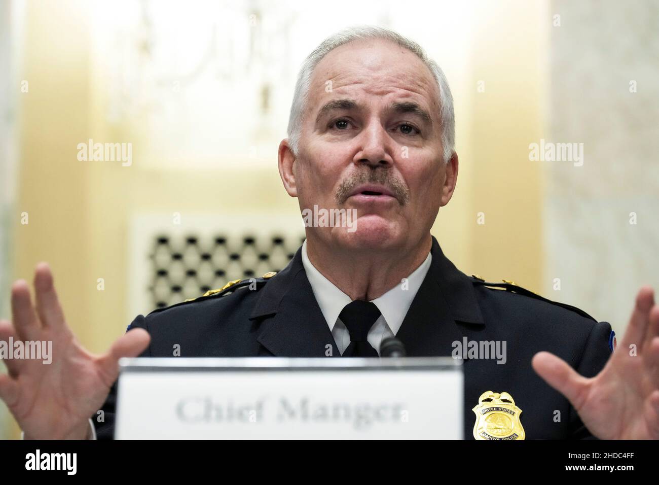 UNITED STATES - JANUARY 5: U.S. Capitol Police Chief J. Thomas Manger ...