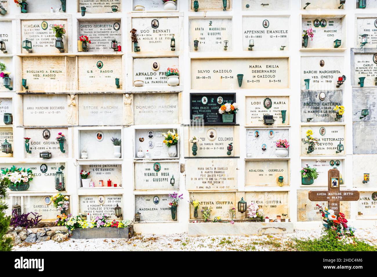 The Portofino Cemetery, Portofino, Liguria, Italy Stock Photo - Alamy