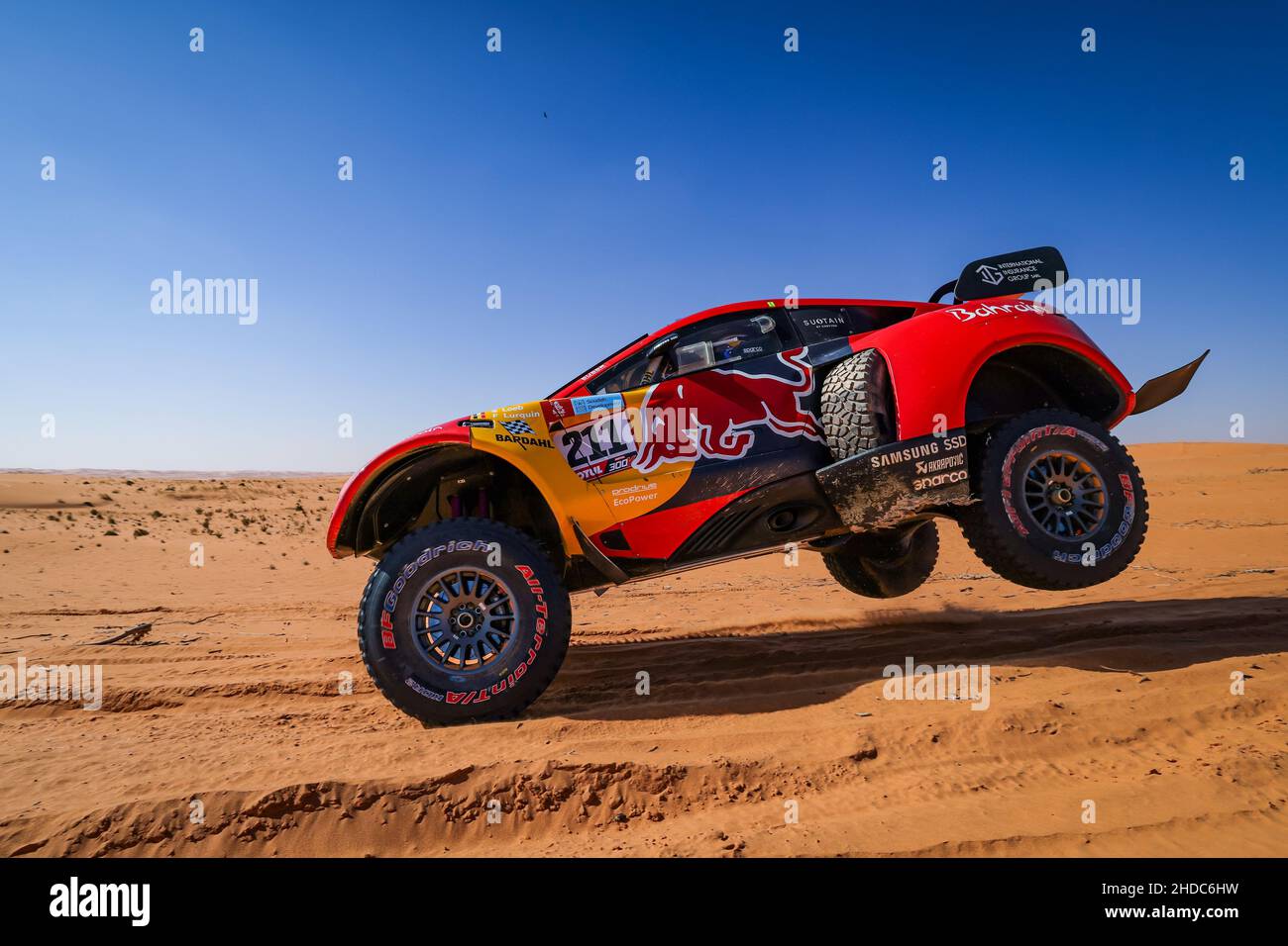 211 Loeb Sebastien (fra), Lurquin Fabian (bel), Bahrain Raid Xtreme ...