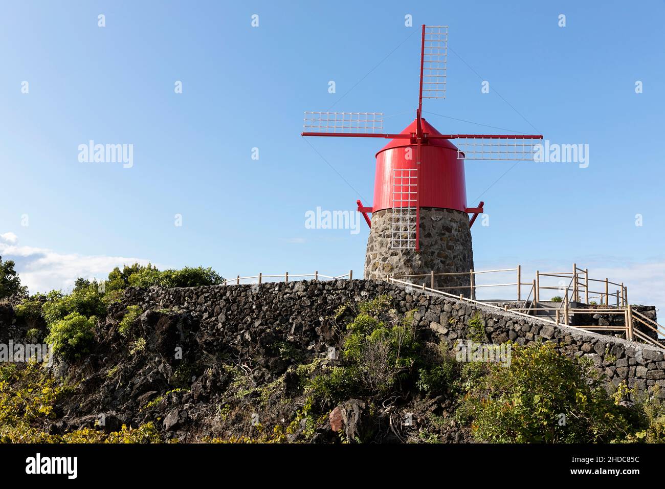 Ancient windmill in portugal hi-res stock photography and images - Alamy