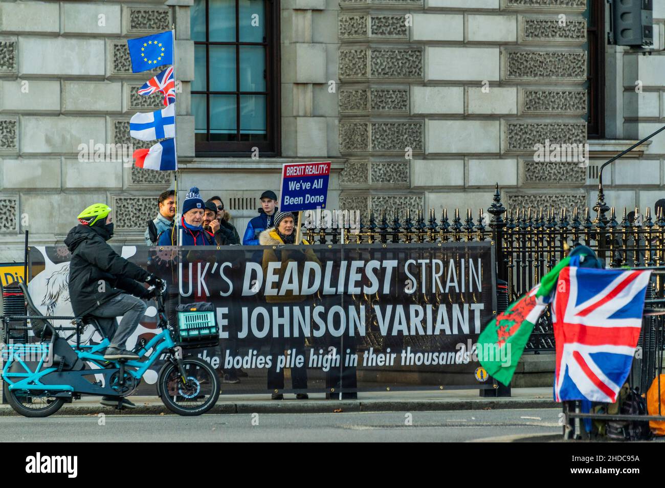 London Uk 5th Jan 2022 A Sunny Day For Boris Johnsons First Prime