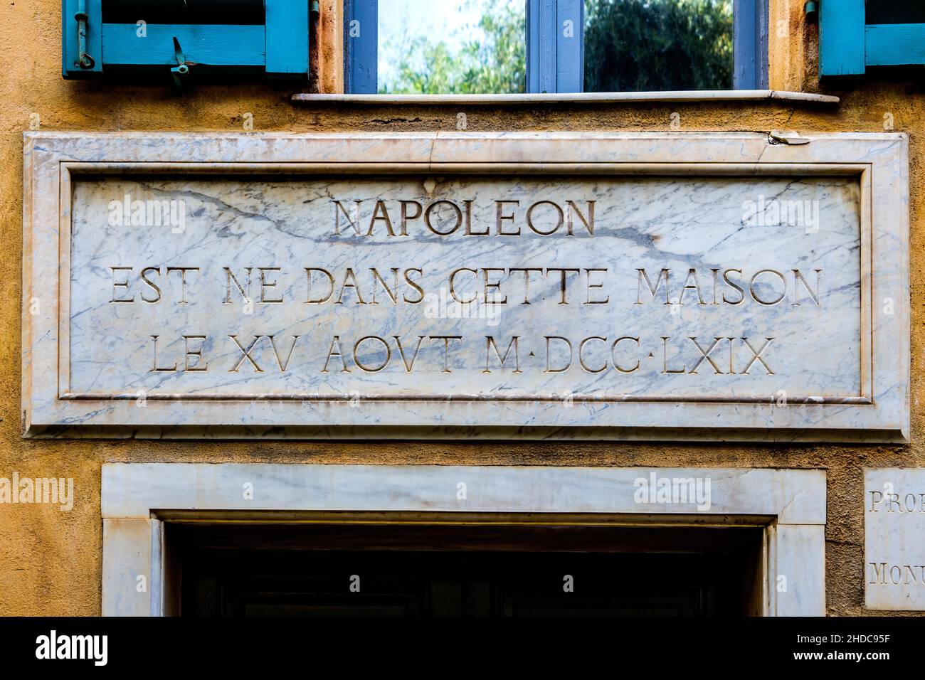 Napoleon birthplace hi-res stock photography and images - Alamy