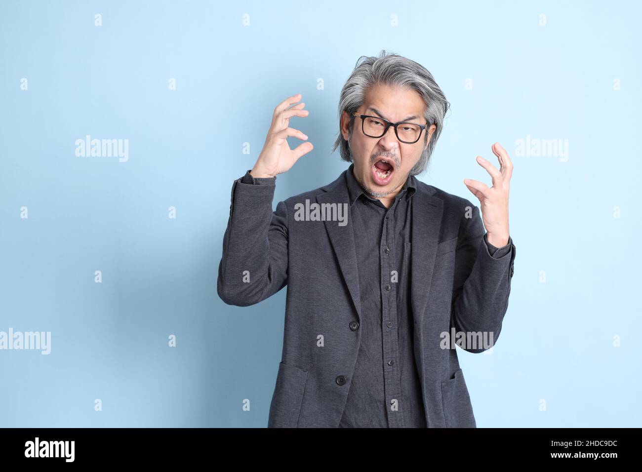Angry japanese businessman hi-res stock photography and images - Alamy
