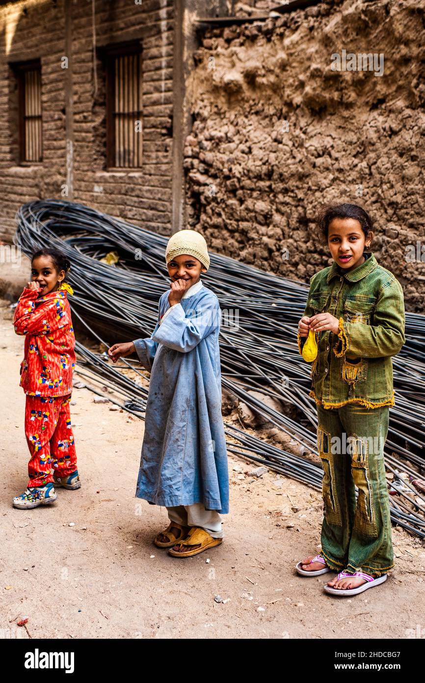 Ancient Egyptian Children Playing